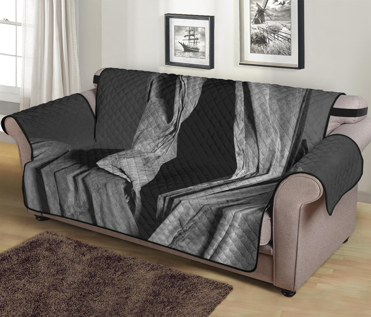 Ghost In The Darkness 3D Print Sofa Protector – GearFrost