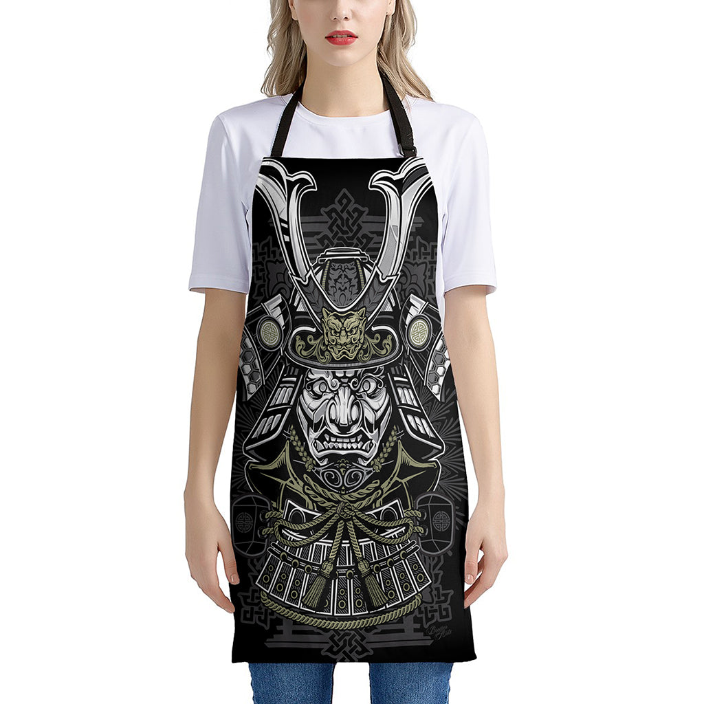 Japanese Samurai Warrior Print Apron – GearFrost