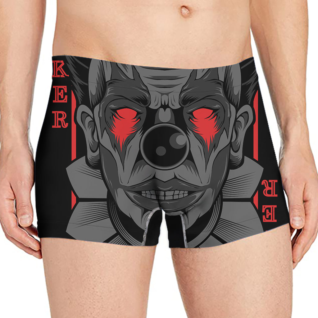 Scary Joker Card Print Men's Boxer Briefs – GearFrost
