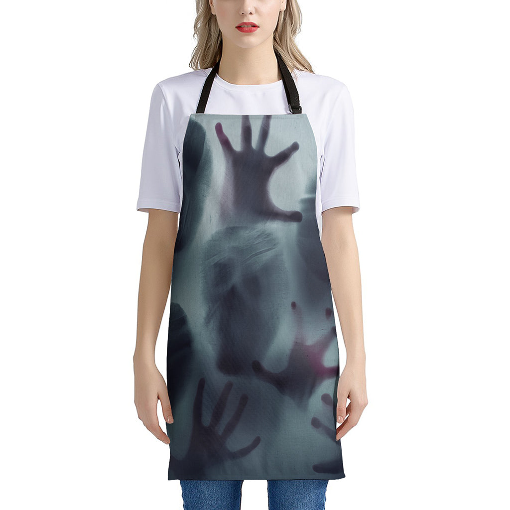 Screaming Horror Ghost 3D Print Apron – GearFrost