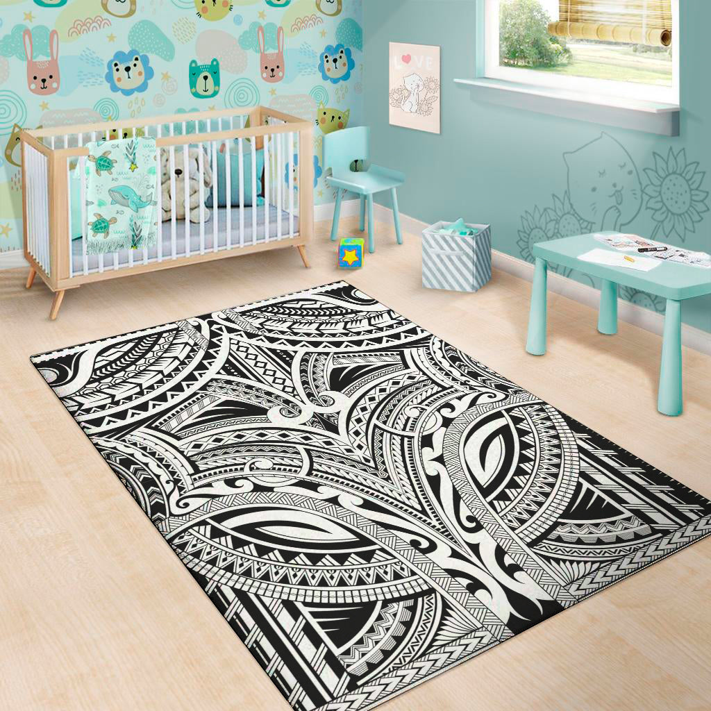 Tribal Maori Polynesian Tattoo Print Floor Mat – GearFrost