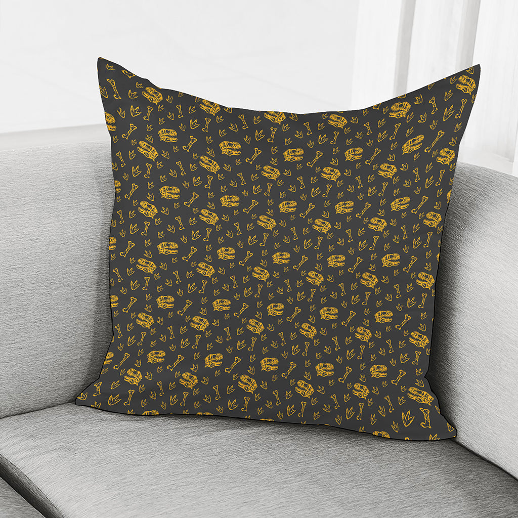 Tyrannosaurus Dino Fossil Pattern Print Pillow Cover – GearFrost