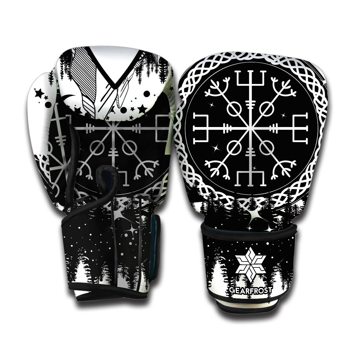 Viking Celtic Trinity Knot Print Boxing Gloves – GearFrost